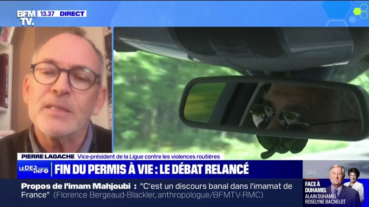 Fin du permis à vie: pour Pierre Lagache (Ligue contre les violences ...