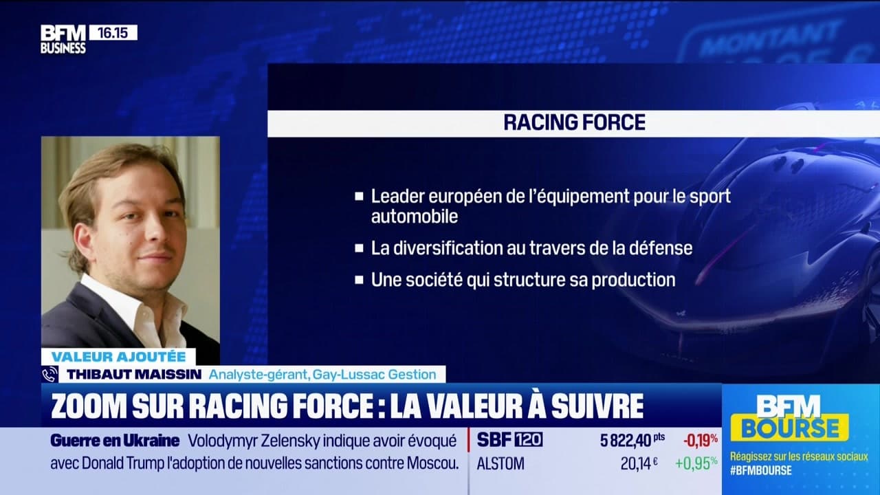 Valeur ajoutée : Ils apprécient Racing Force - 05/09
