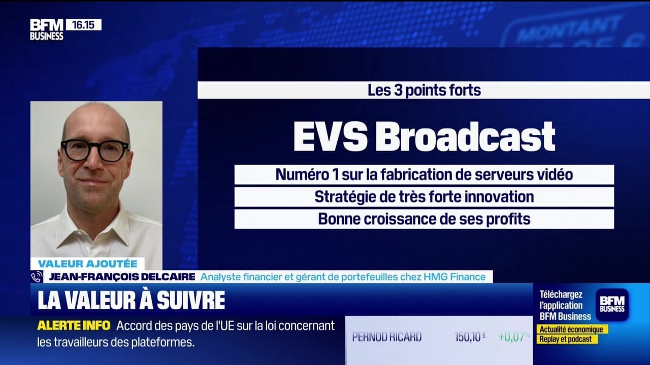 Valeur ajoutée : Ils apprécient EVS Broadcast - 11/03