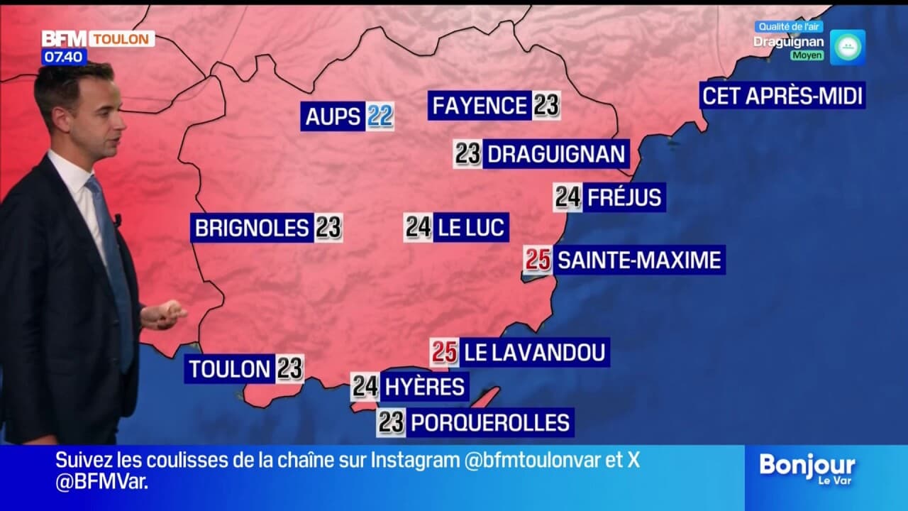 Météo Var: des éclaircies tout au long de la journée malgré un risque d ...