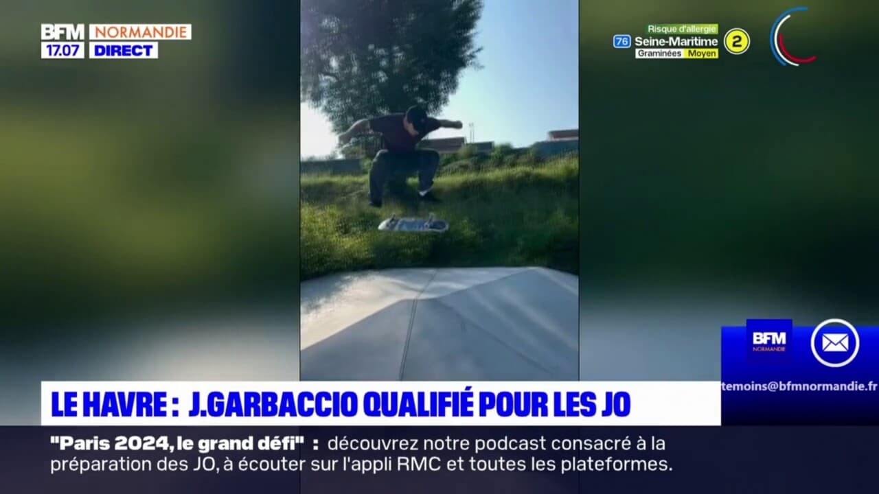 JO 2024: le skateur havrais Joseph Garbaccio a décroché sa qualification