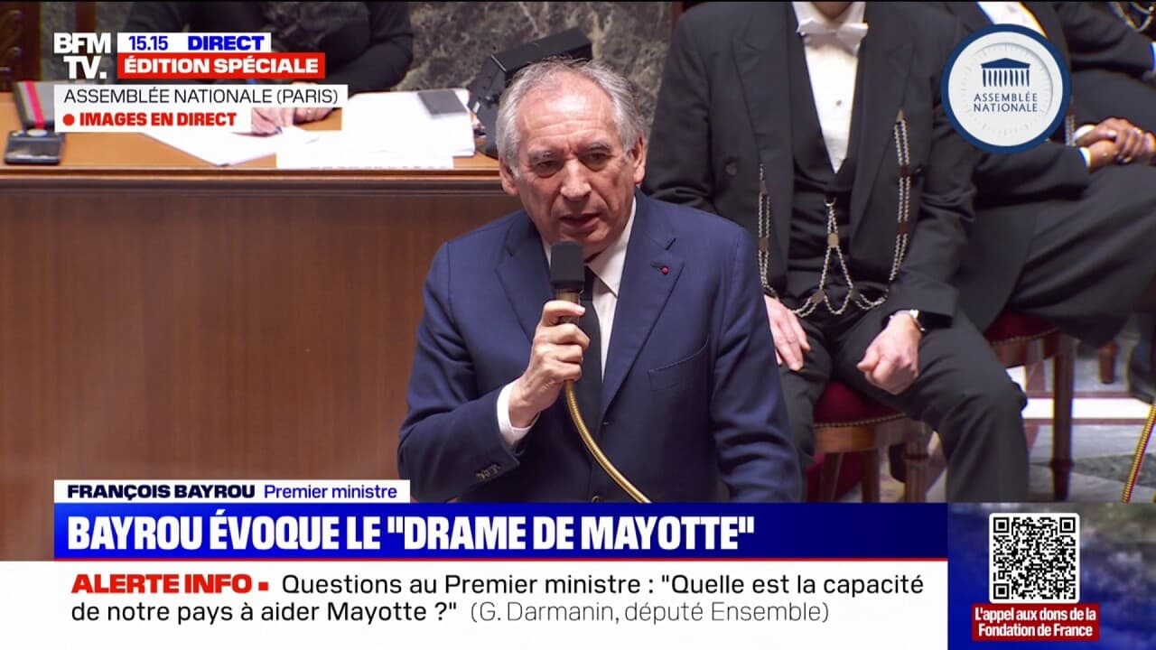 Mayotte: "Le gouvernement va lancer un appel à projet" pour ...