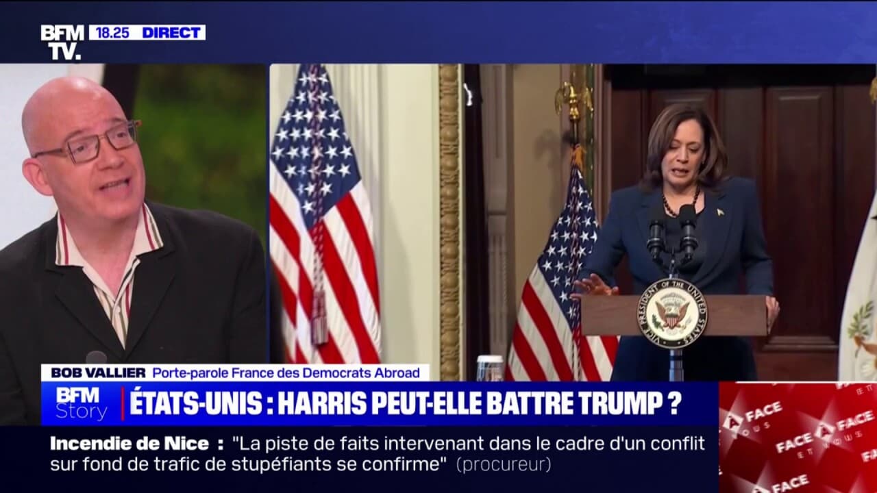 Candidature de Kamala Harris: "Il y a un nouvel enthousiasme parmi la ...