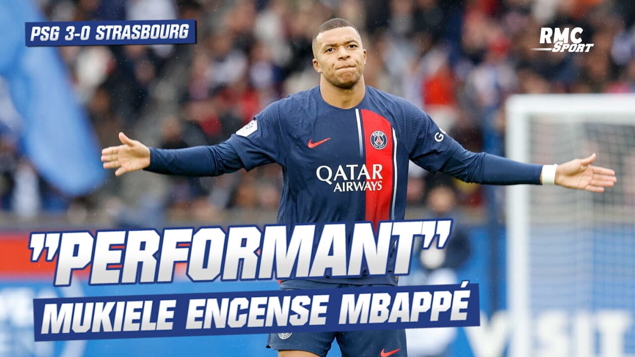 PSG 3-0 Strasbourg: "Mbappé a été performant" encense Mukiele