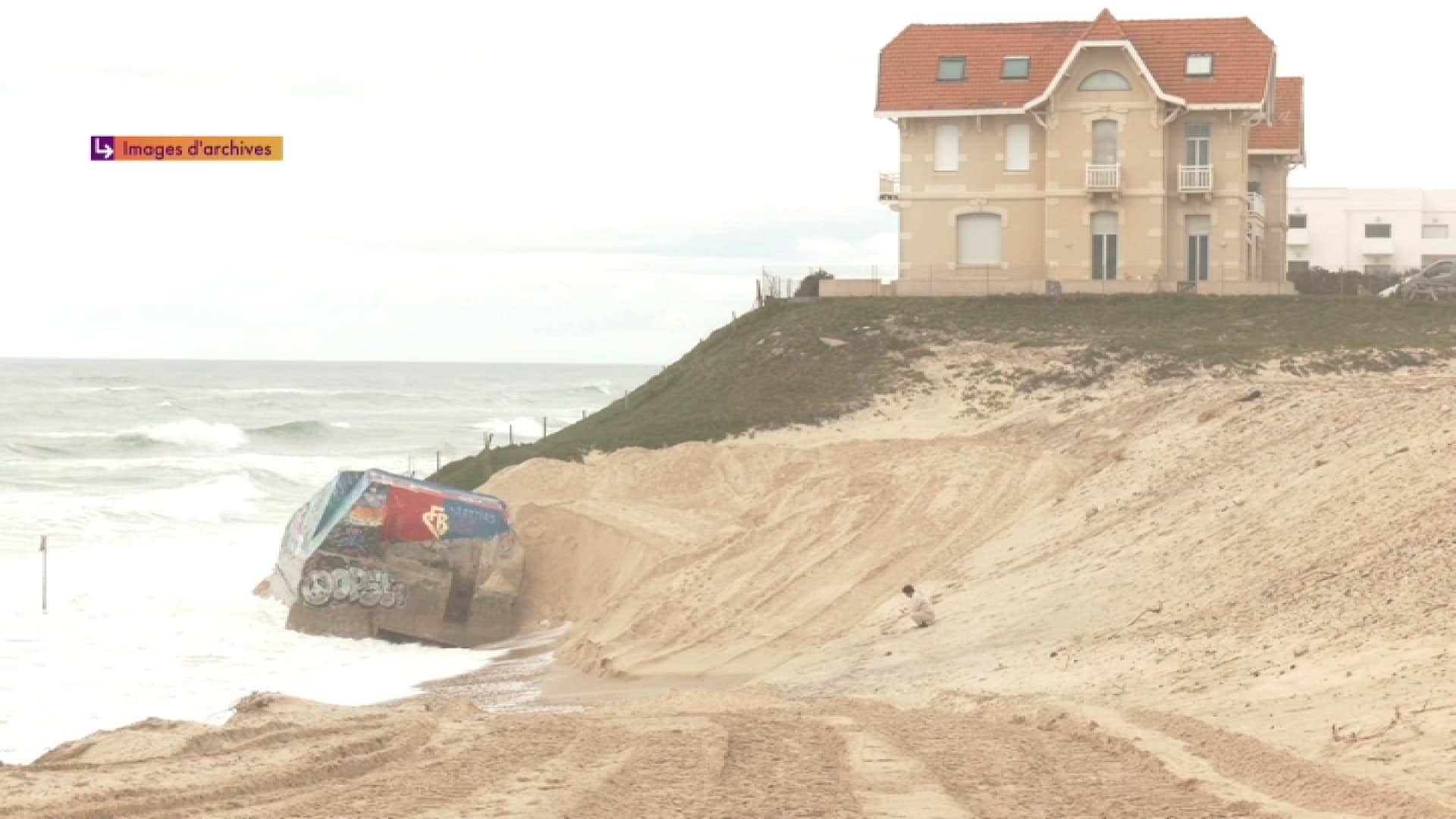 Pour la première fois, des maisons menacées par l'érosion sont ...