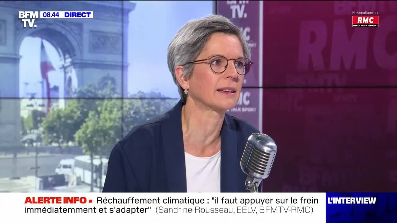 Sandrine Rousseau face à Philippe Corbé en direct - 19/07