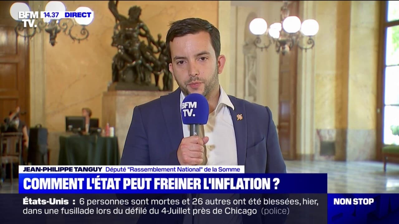 Baisse de la TVA sur l'énergie: Jean-Philippe Tanguy (RN) se dit "très heureux que les ...