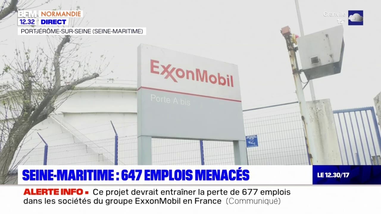 Seine-Maritime: ExxonMobil annonce une réduction de ses activités à ...