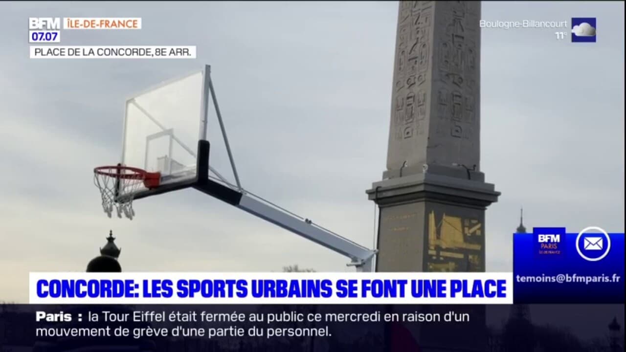 Le Concorde Park, un avant-goût des Jeux olympiques en plein Paris
