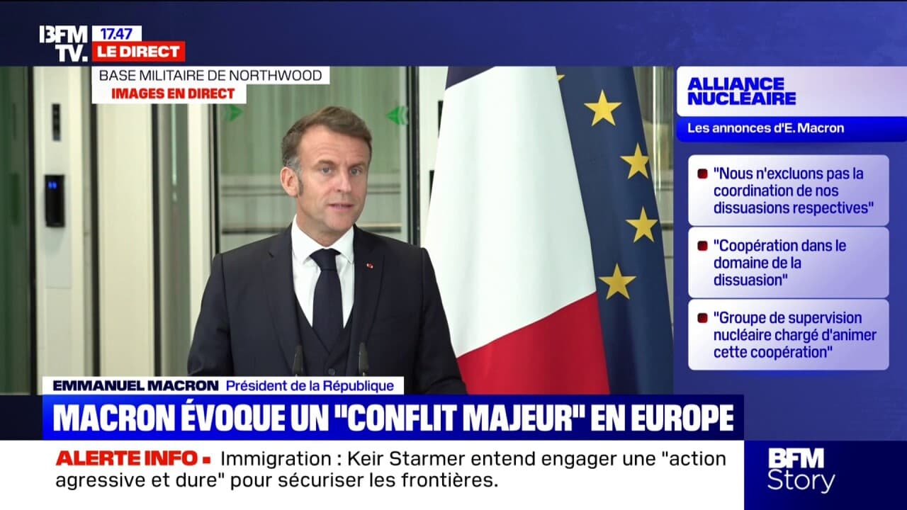 "Un message d'unité": Emmanuel Macron déclare que Paris et Londres sont ...