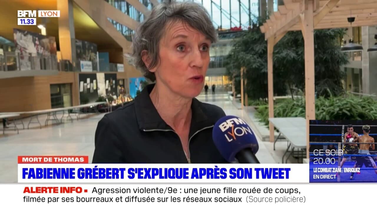 Mort de Thomas à Crépol : après sa sortie polémique, Fabienne Grébert s ...