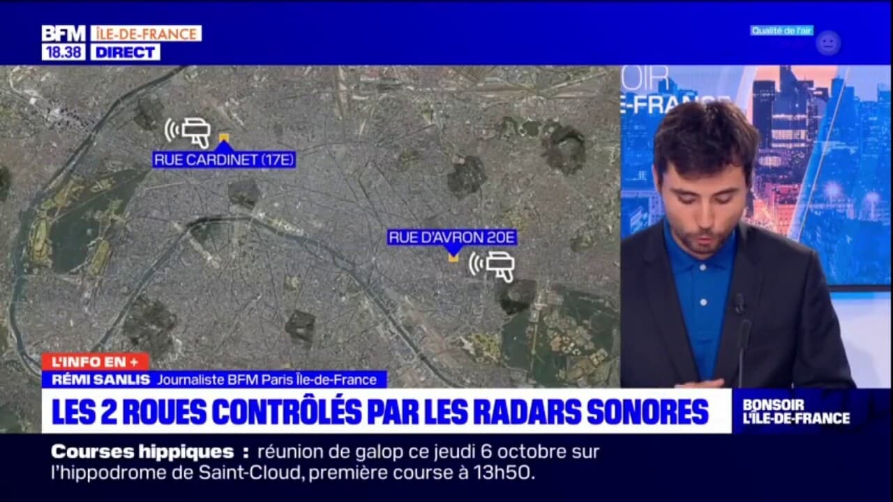 Paris: deux radars sonores installés pour contrôler la nuisance sonore ...