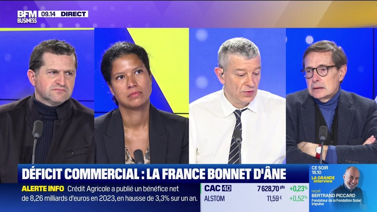 Les Experts : Déficit commercial, la France bonnet d'âne - 08/02