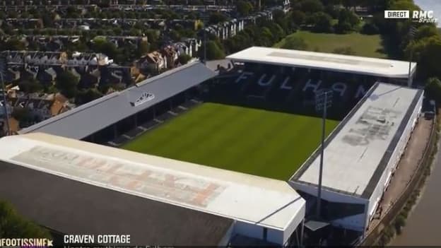 Fulham-Manchester City: on vous fait visiter l'antique stade Craven Cottage