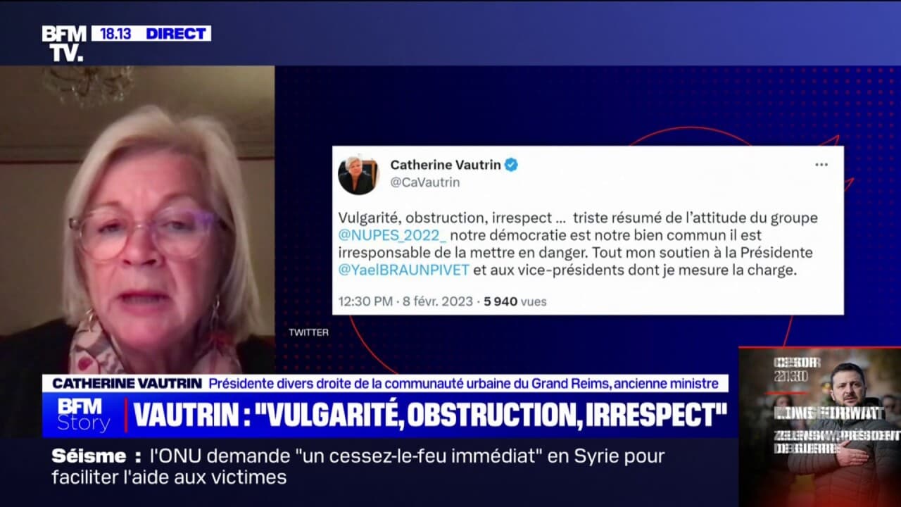 Catherine Vautrin: "Un député est là pour écrire la loi, pas pour ...