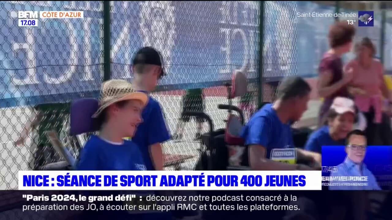 Nice: 400 enfants, dont 350 en situation de handicap, au stade Vauban ...