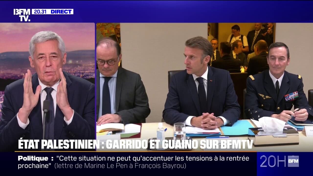 "Ne pas importer le conflit israélo-palestinien en France", déclare Henri Guaino après l'annonce ...
