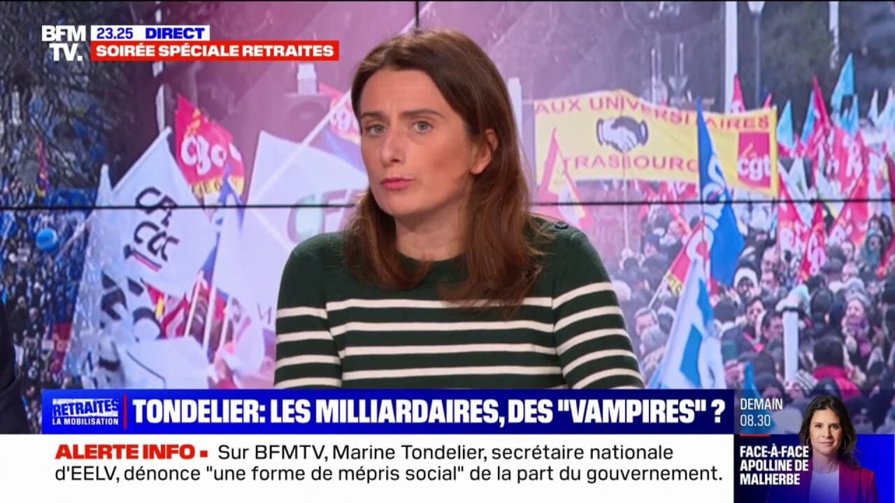 Marine Tondelier Eelv Sur Les Ultrariches Mon Problème Ce Sont Plus