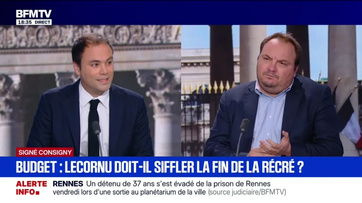 Budget: "Sébastien Lecornu est dans son rôle de Premier ministre ...