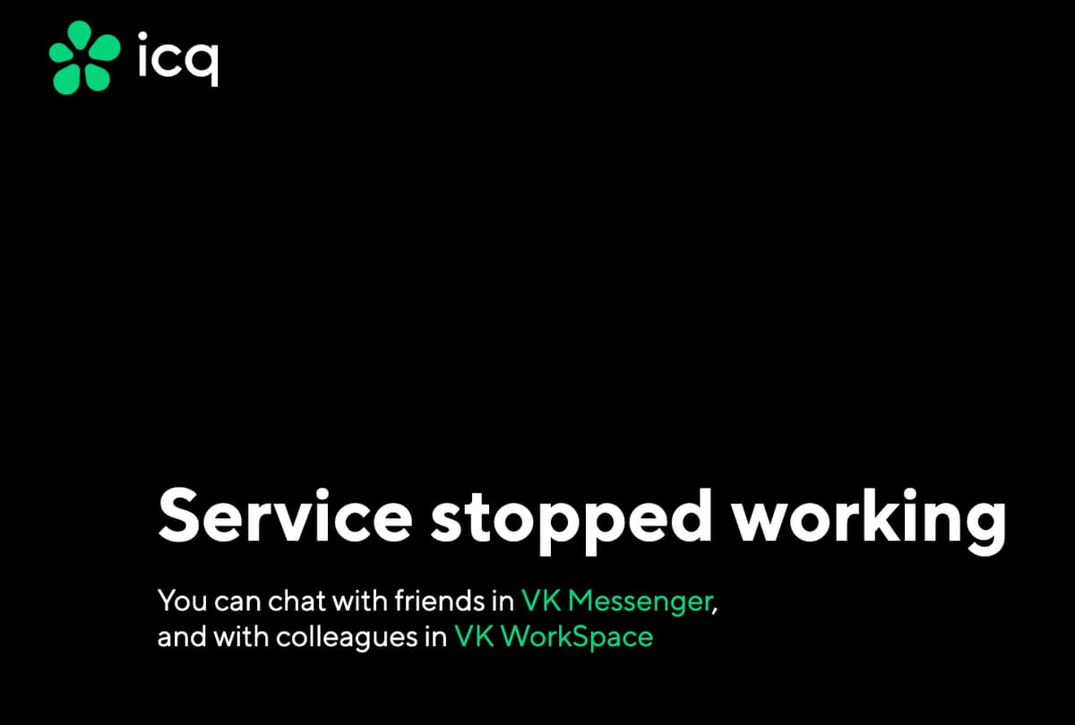 ICQ, pionnière des messageries instantanées, ferme ses portes