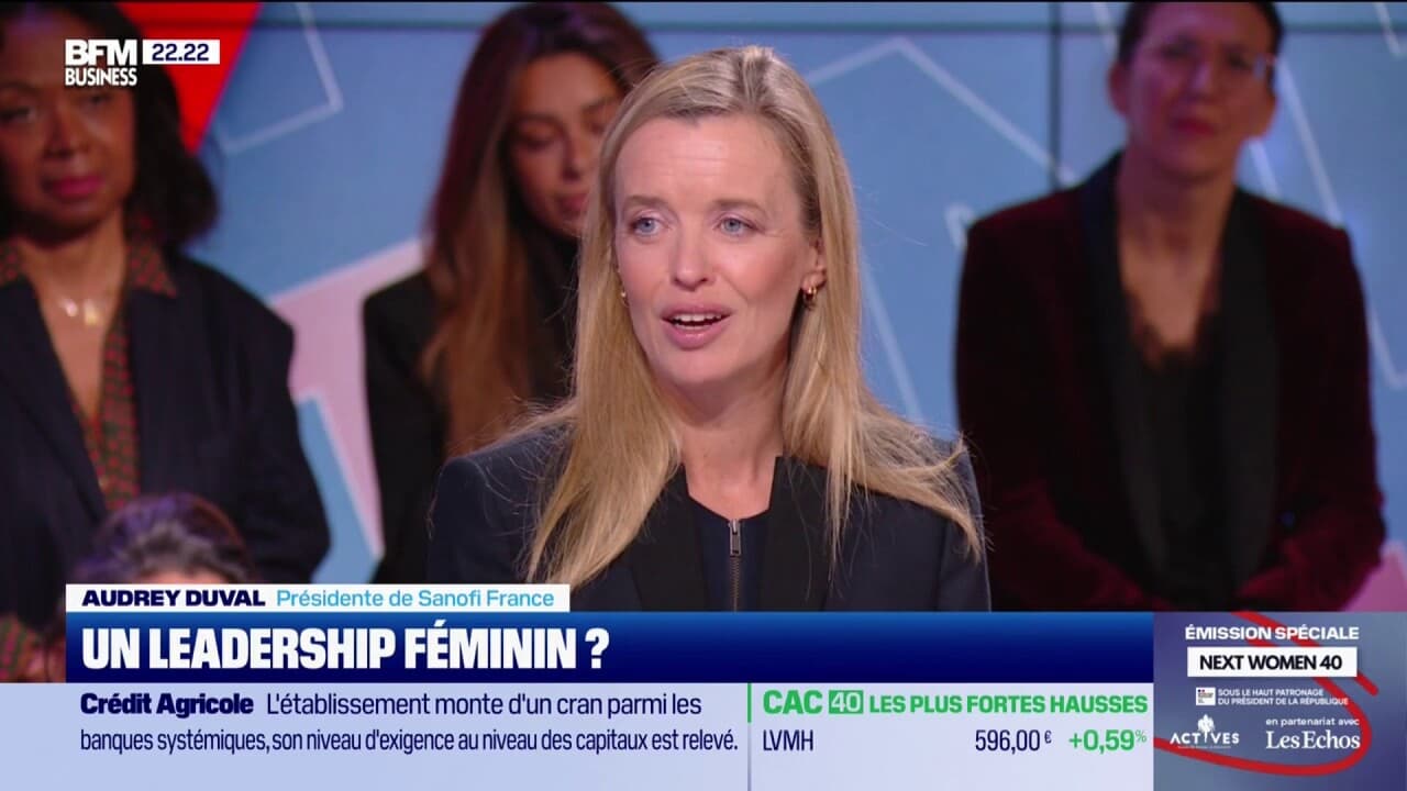 Audrey Duval, présidente de Sanofi France:"Je me désole quand on parle ...