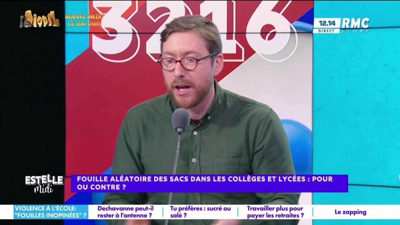 Fouiller les sacs d'élèves : "Ça renforce le sentiment d'insécurité ...