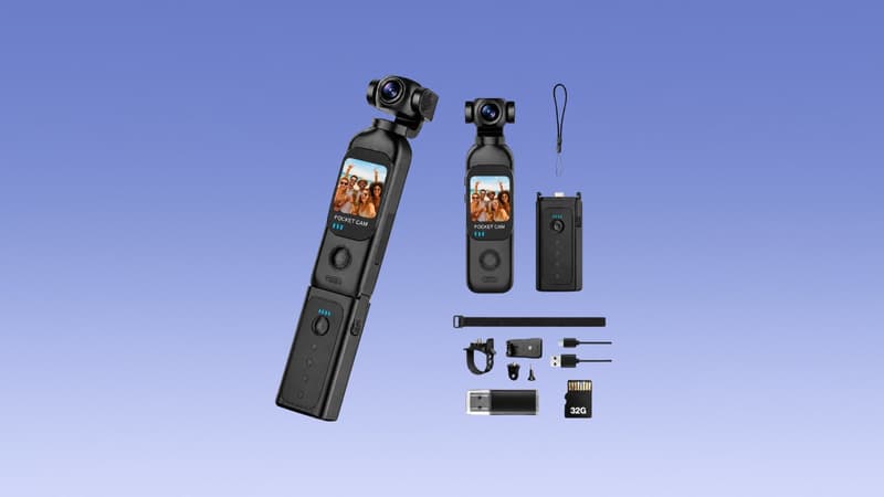 Amazon prépare l'été avec un prix peu attendu sur cette caméra de vlog ...