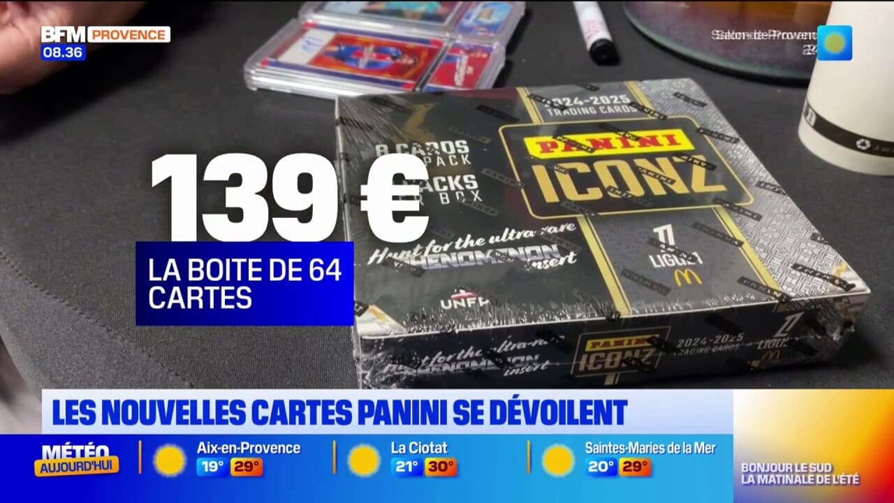 Les nouvelles cartes Panini se dévoilent