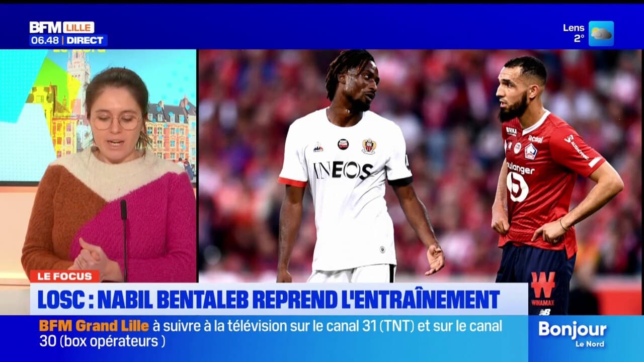 Losc: Nabil Bentaleb reprend l'entraînement