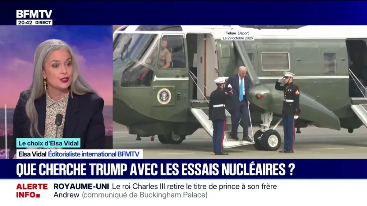 LE CHOIX D'ELSA VIDAL - Que cherche Donald Trump avec les essais ...