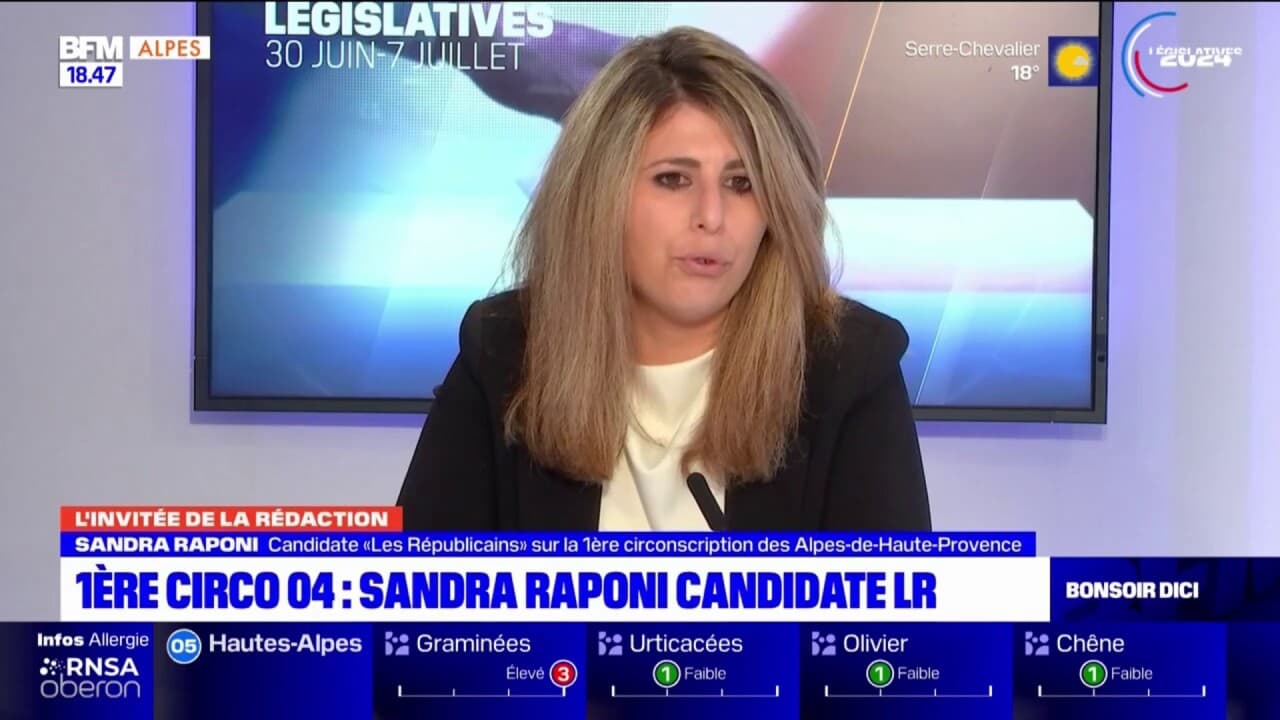 "J'y vais pour gagner": Sandra Raponi s'explique sur les raisons de sa ...