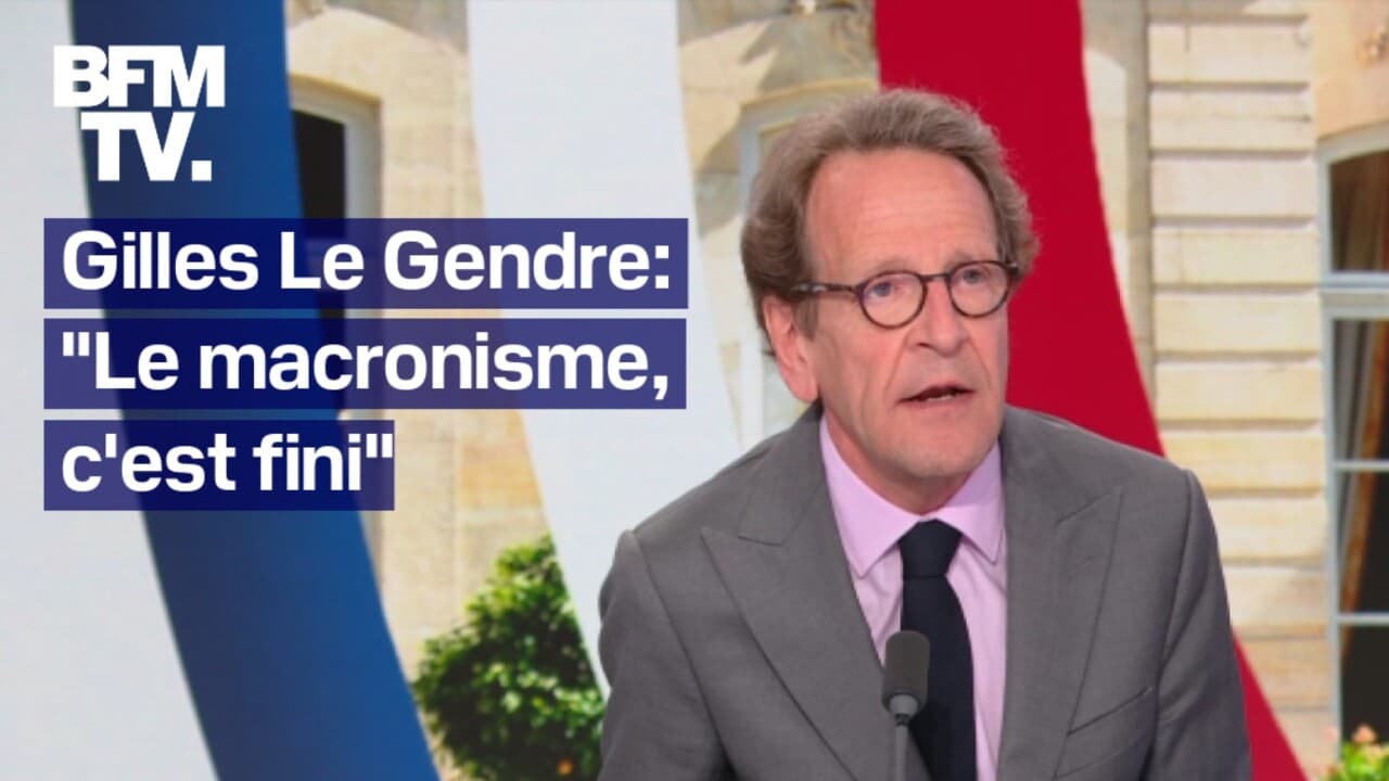 L'interview en intégralité de Gilles Le Gendre, ancien député ...