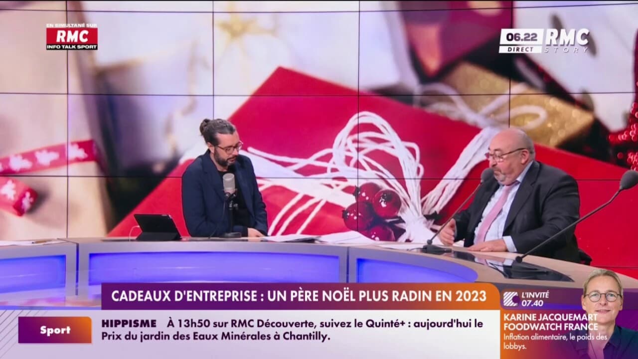 Manu Conso - Cadeaux d'entreprise : un père Noël plus radin en 2023