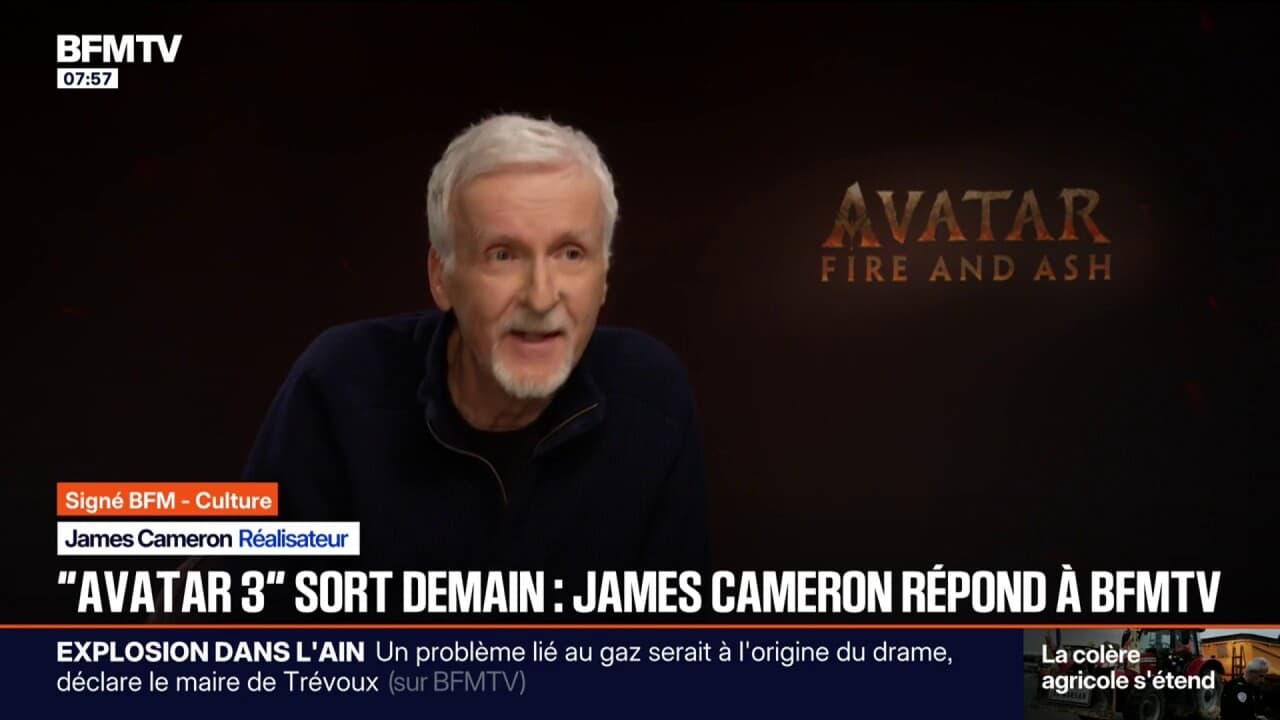 SIGNÉ BFM - Avatar 3: "À l'origine cela devait être un seul film, et on ...
