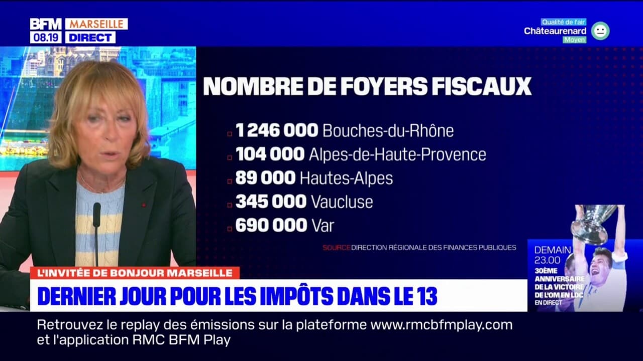 Bouches-du-Rhône: il reste possible de remplir sa déclaration d'impôts ...