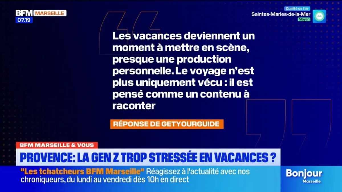 BFM Marseille et vous: la génération Z stressée, même en vacances?
