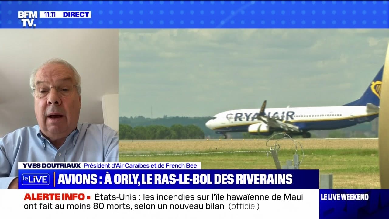 Avions : à Orly, le ras-le-bol des riverains - 12/08