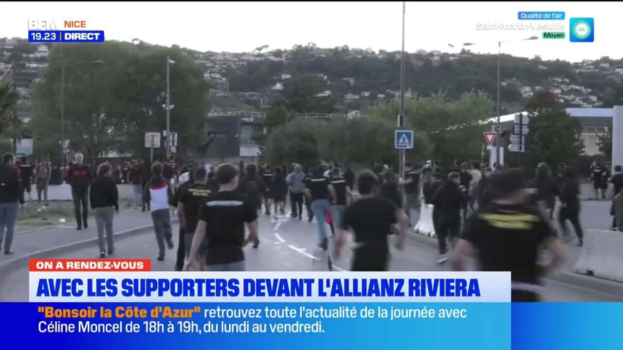 Agitations dans les rangs des supporters niçois avant le match – Les ...