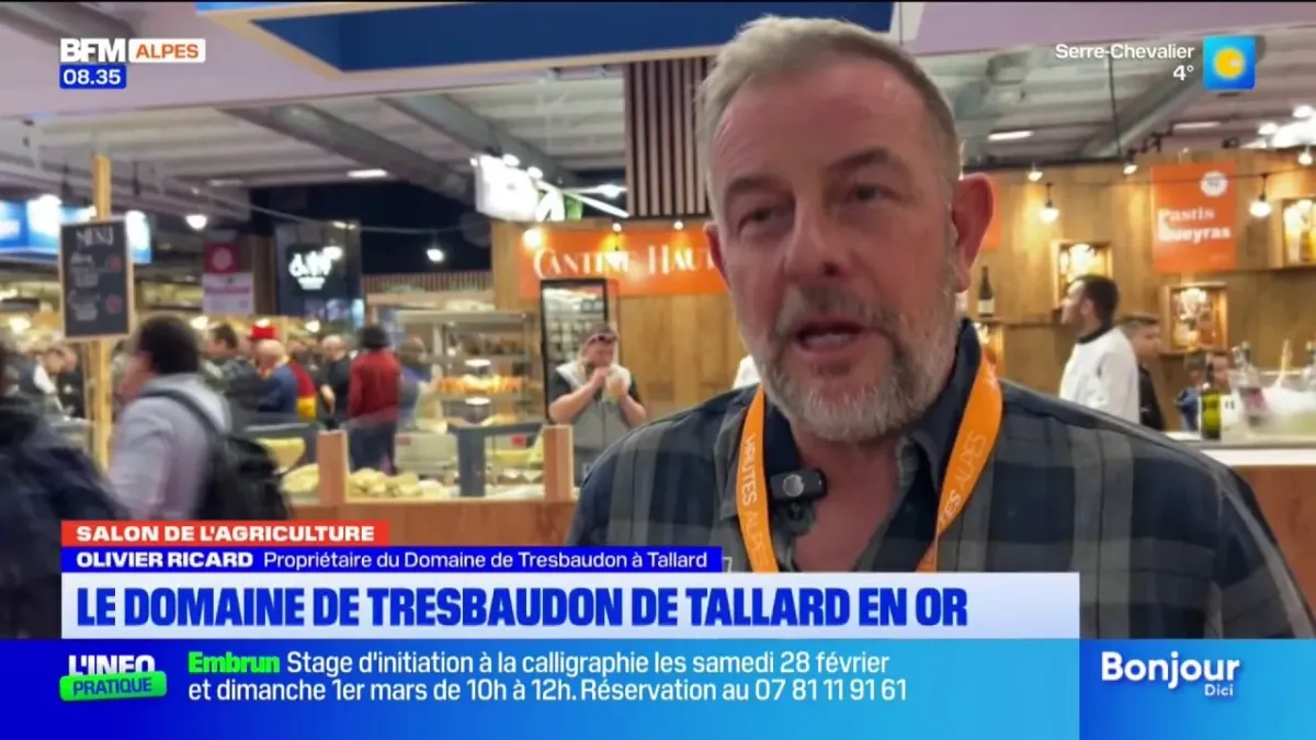 Le Domaine de Tresbaudon de Tallard remporte la médaille d'or pour son ...