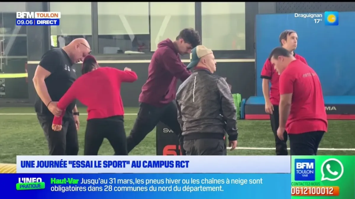Une journée "essai le sport" au Campus RCT