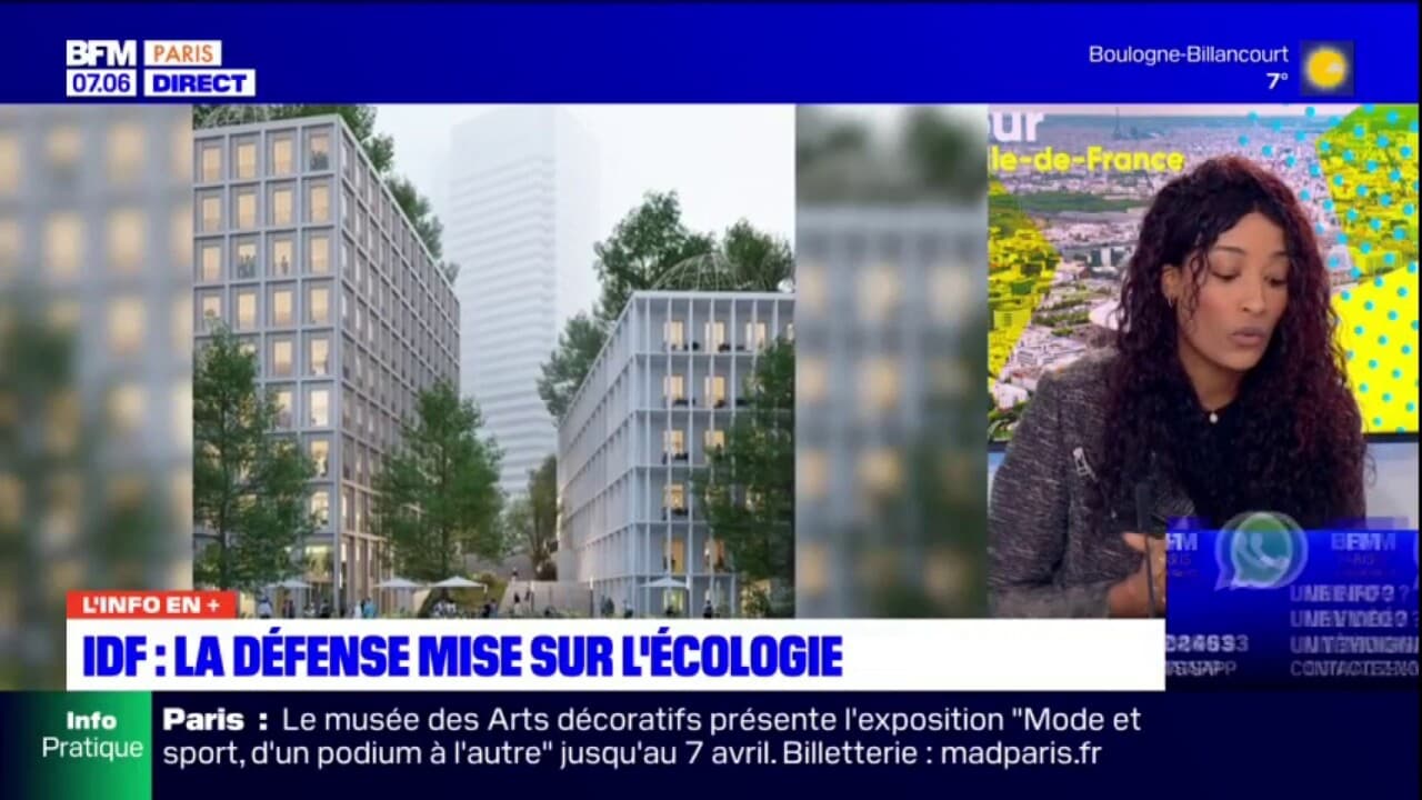 Île-de-France: le quartier de La Défense mise sur des constructions bas ...