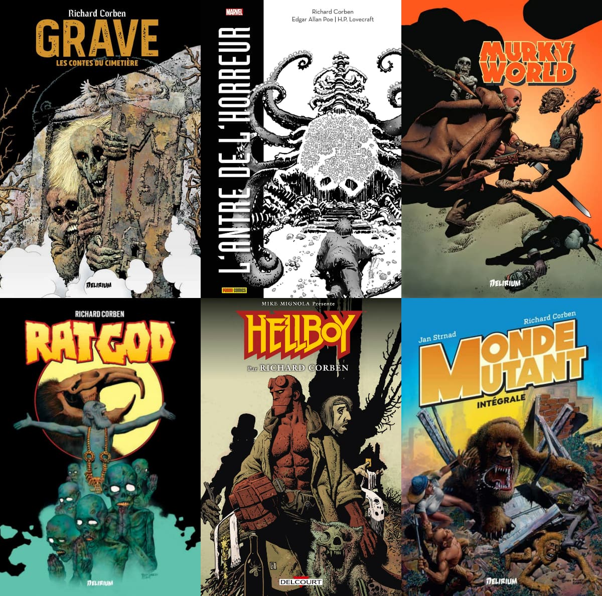 MORT DU DESSINATEUR RICHARD CORBEN, MAÎTRE DE LA FANTASY - A4 PERSPECTIVES