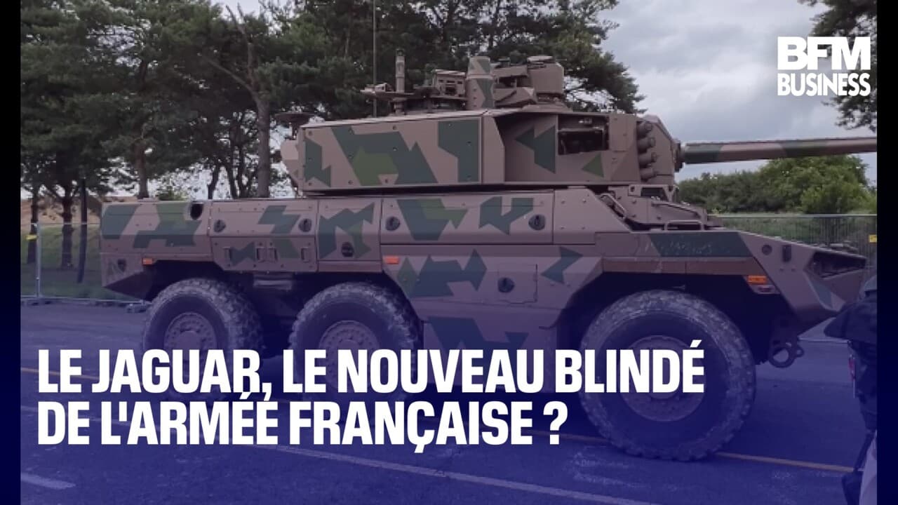 Le Jaguar, le nouveau blindé de l'armée française