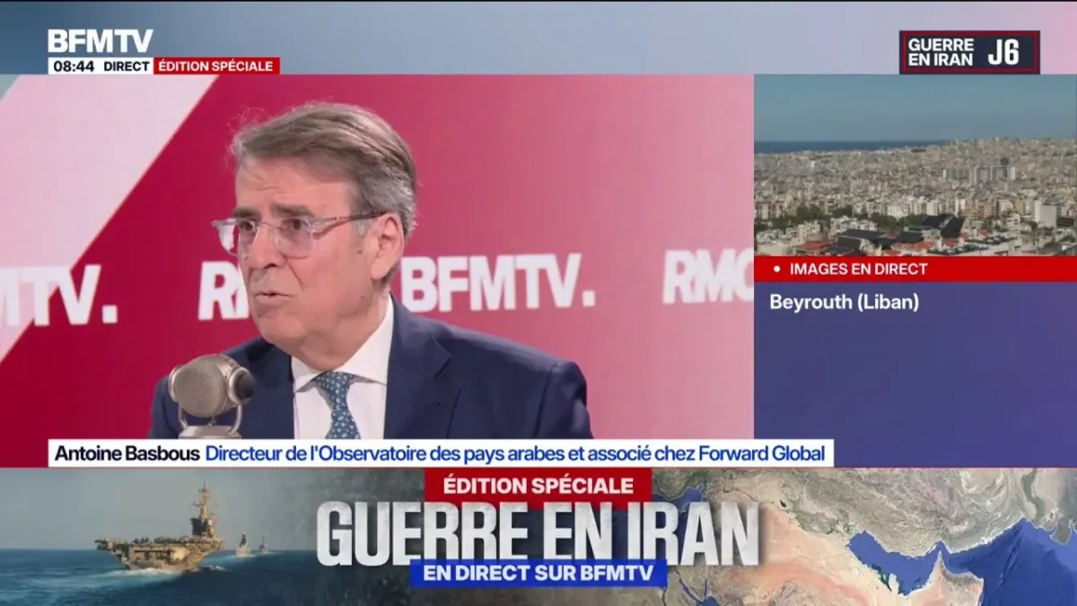 Antoine Basbous, directeur de l'Observatoire des pays arabes et associé ...