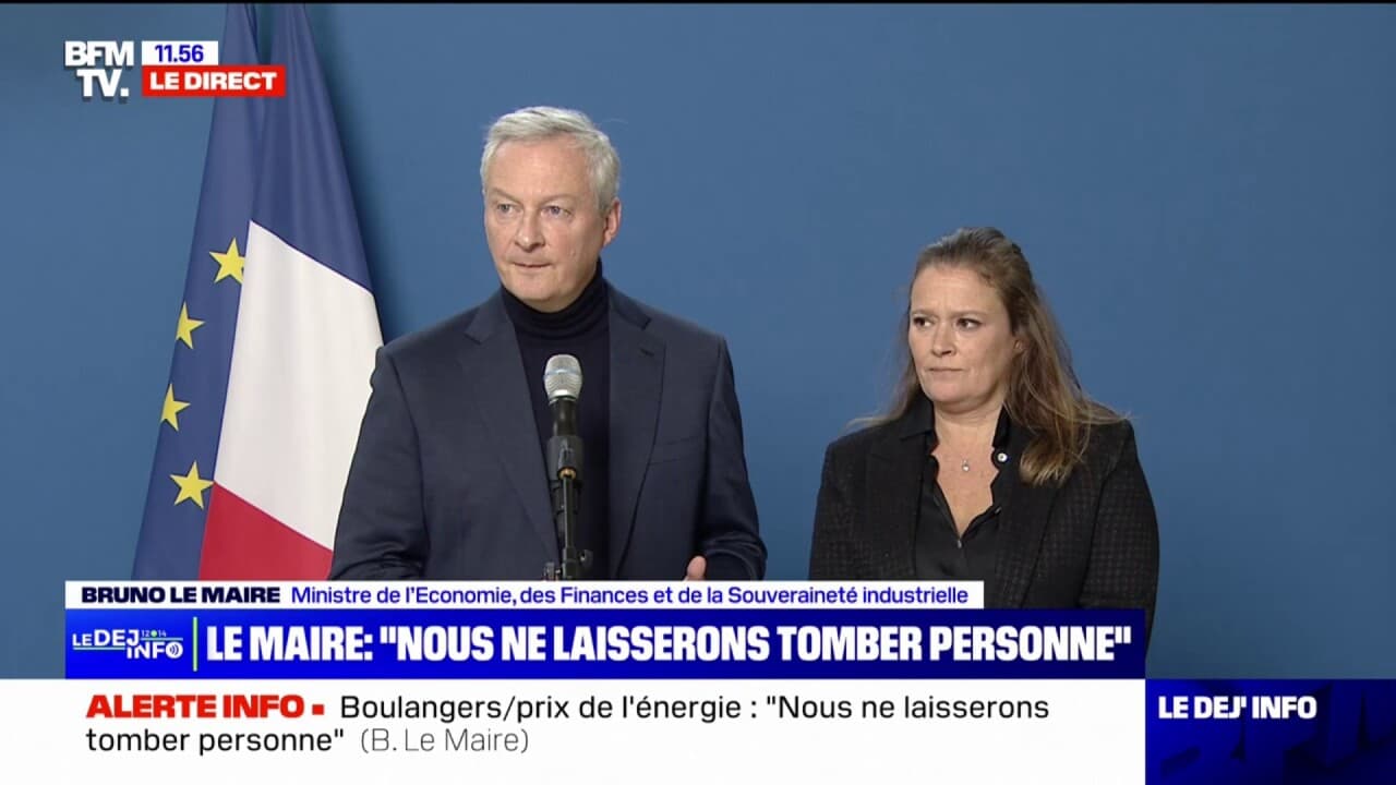 Bruno Le Maire "appelle tous les boulangers qui ont du mal à payer ...