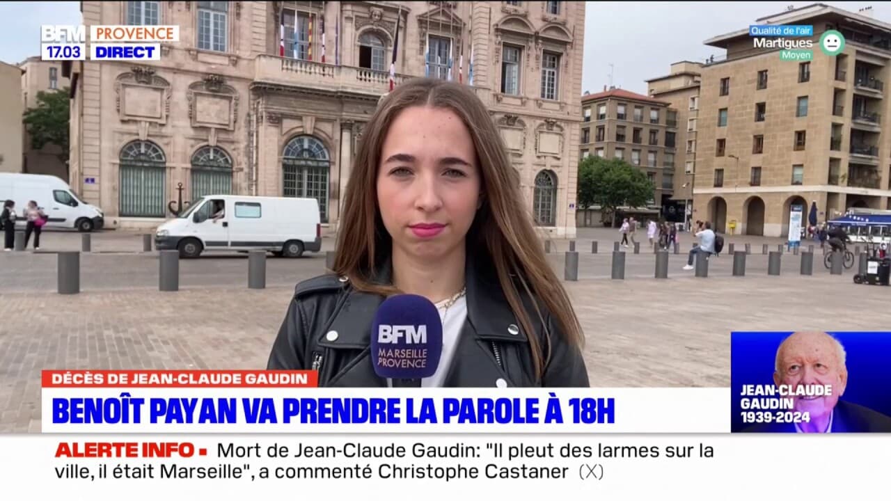 Mort de Jean-Claude Gaudin: la prise de parole de Benoît Payan attendue