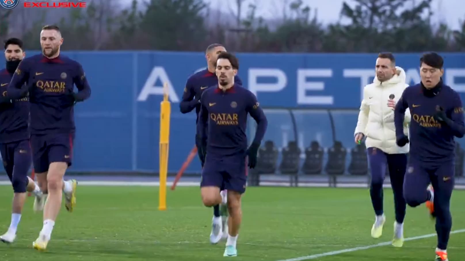 PSG: les images de la reprise de l’entrainement à cinq jours du Trophée des champions