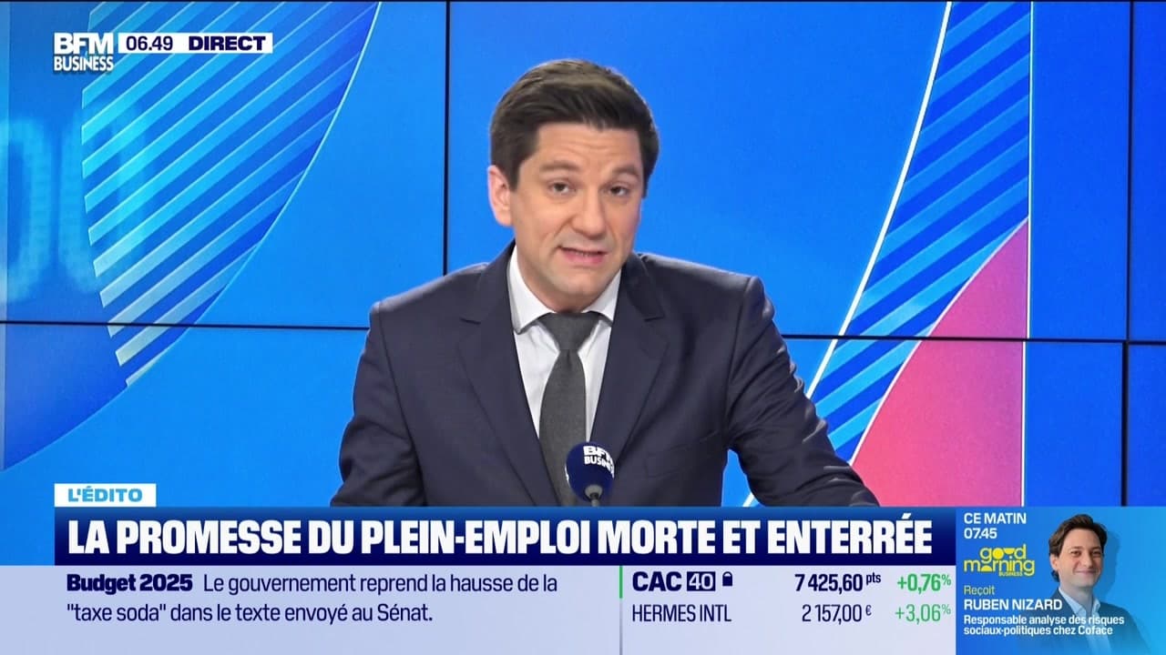 L’Edito de Raphaël Legendre : La promesse du plein-emploi morte et ...