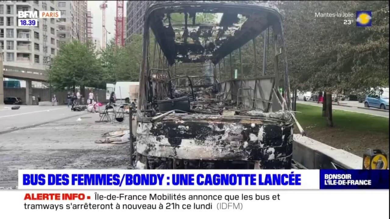 Bondy: une cagnotte lancée pour le bus des femmes