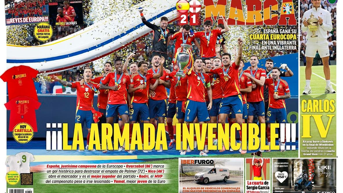 "L'armée invincible" de l'Espagne et le "cœur brisé" de l'Angleterre ...